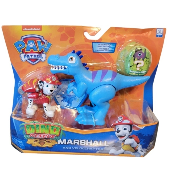 Paw Patrol | Toys | Paw Patrol Dino Rescue Marshall Velociraptor | Poshmark